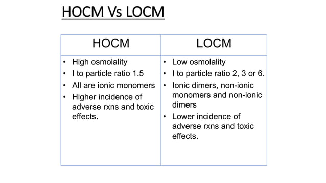 Contrast media and drugs radiology pk | PPTX | Medical Tests | Medical ...