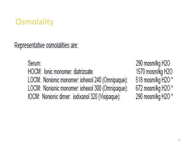 Radiology Contrast media and its Types | PPTX