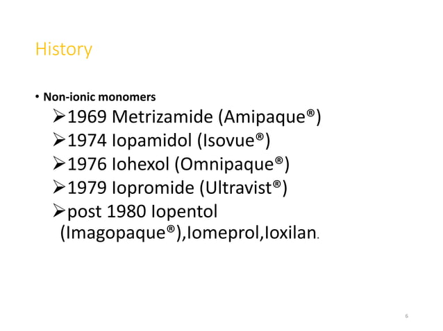 Radiology Contrast media and its Types | PPTX