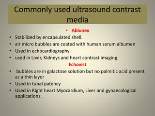 Contrast media ii | PPT