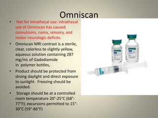 Contrast media ii | PPT