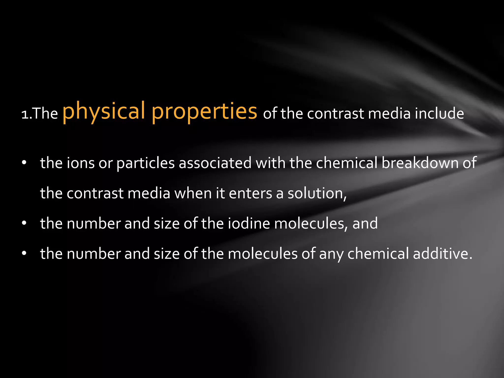 Contrast media & reaction | PPTX