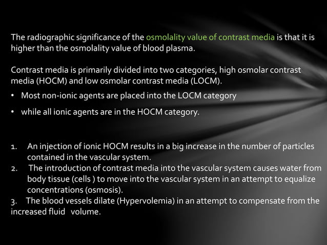 Contrast media & reaction | PPTX