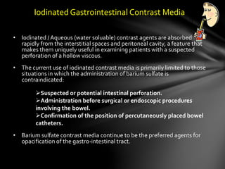 Contrast media & reaction | PPTX