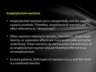 Contrast media & reaction | PPTX