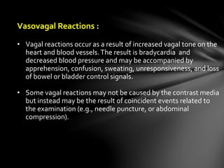 Contrast media & reaction | PPTX