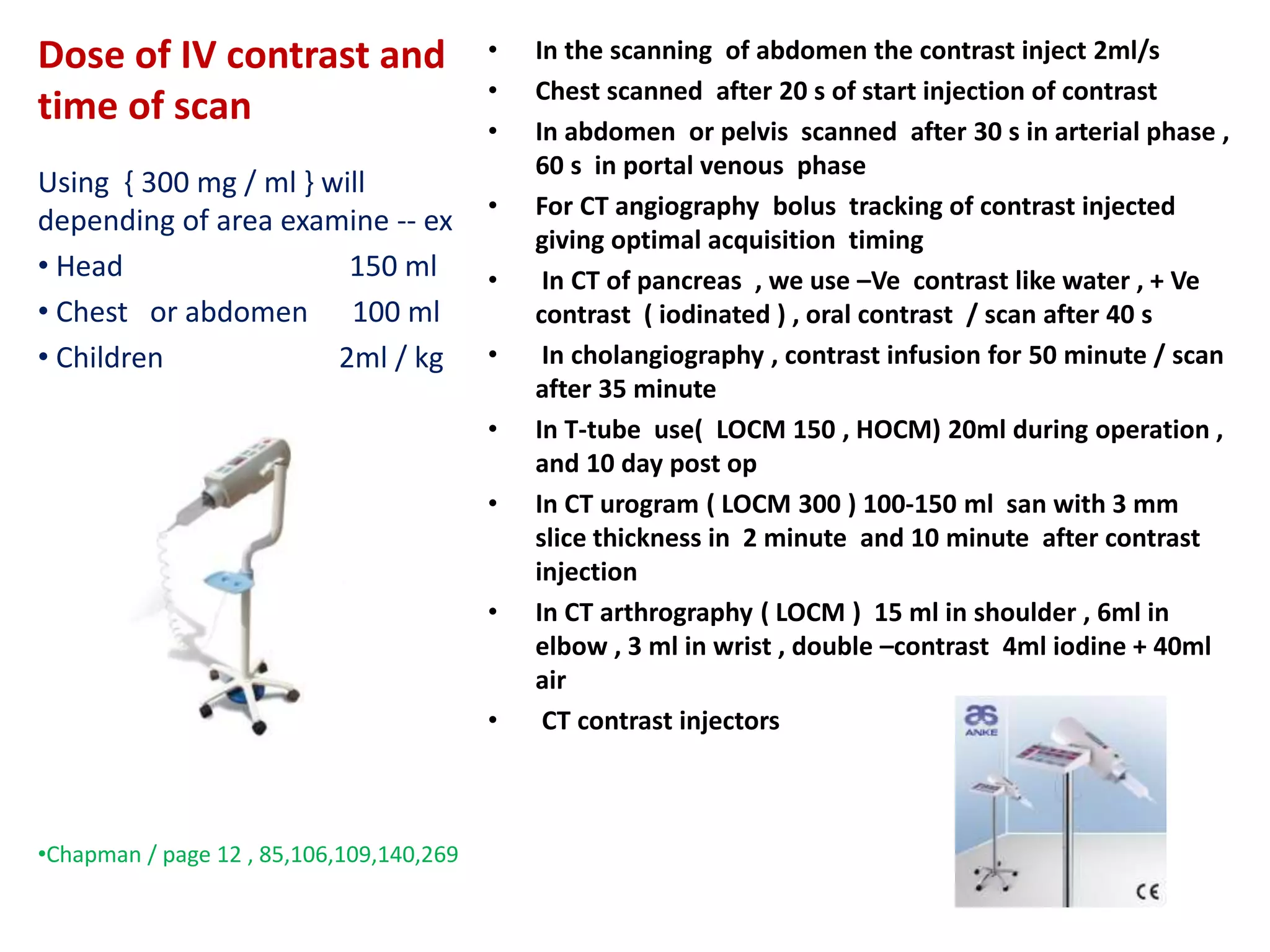 Contrast media used with ct | PPTX