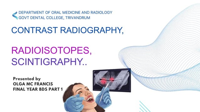 Contrast Radiography, Radioisotopes , Scintigraphy | PPTX | Thyroid ...