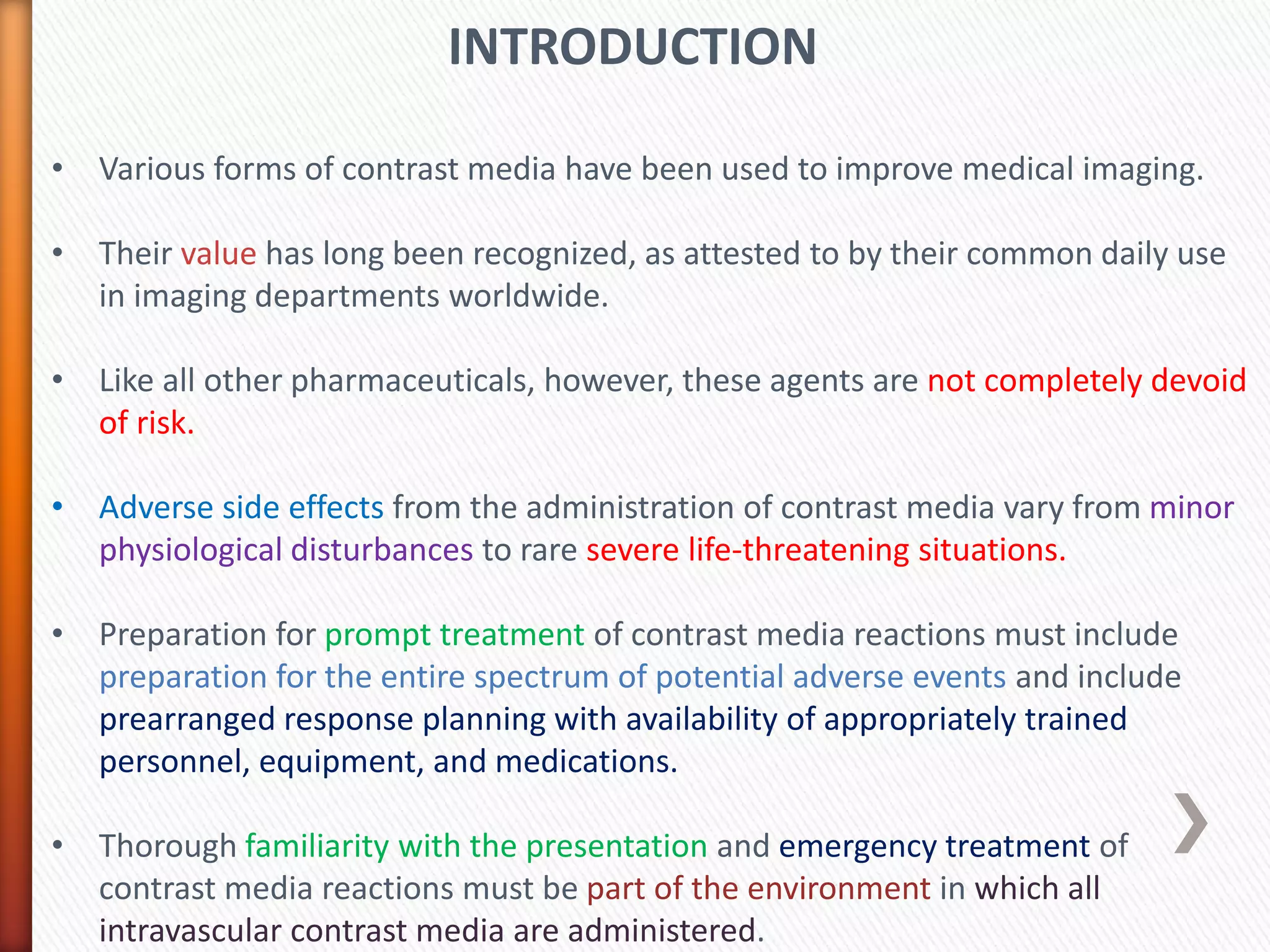 Contrast reactions | PPTX