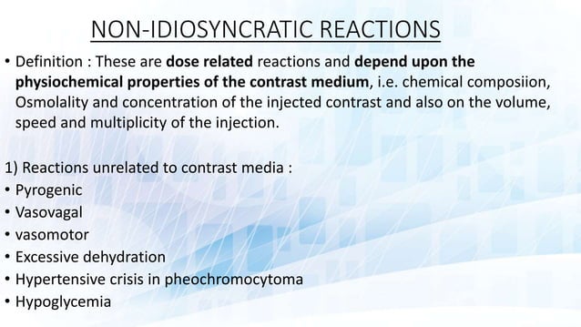 Contrast reactions and its management | PPTX | Allergies | Diseases and ...