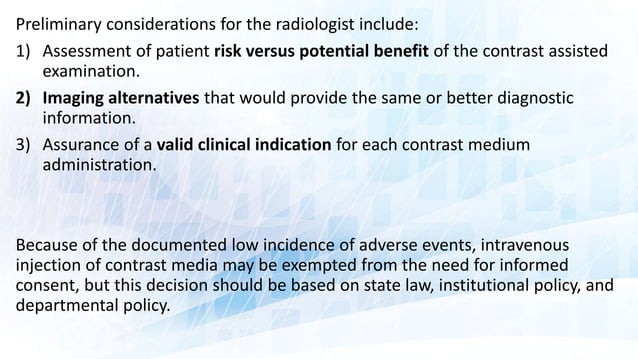 Contrast reactions and its management | PPTX | Allergies | Diseases and ...