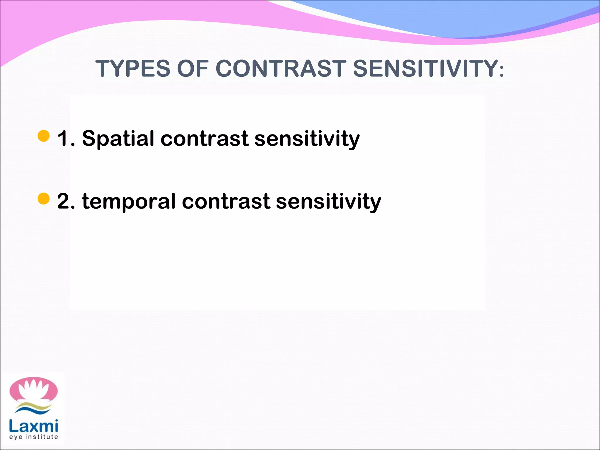 Contrast sensitivity | PPT | Eye and Vision Conditions | Diseases and ...