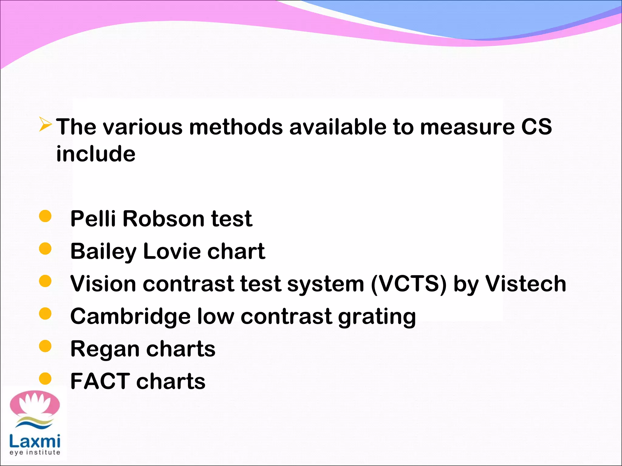 Contrast sensitivity | PPT