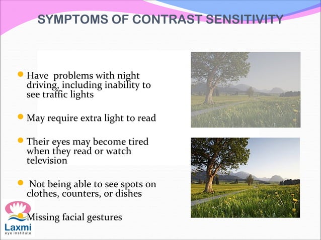 Contrast sensitivity | PPT | Eye and Vision Conditions | Diseases and ...