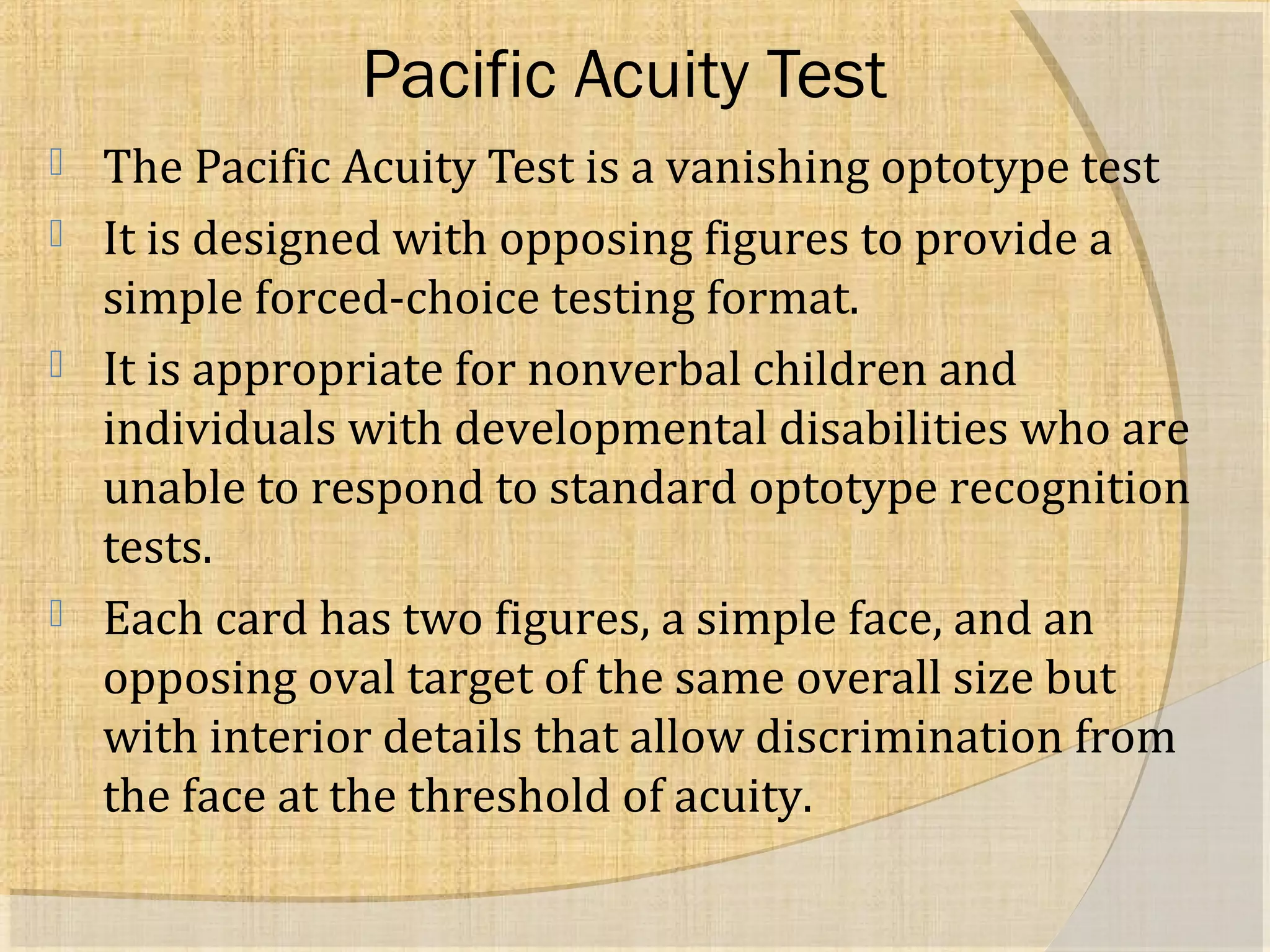 Contrast sensitivity 2 charts | PPT | Eye and Vision Conditions ...