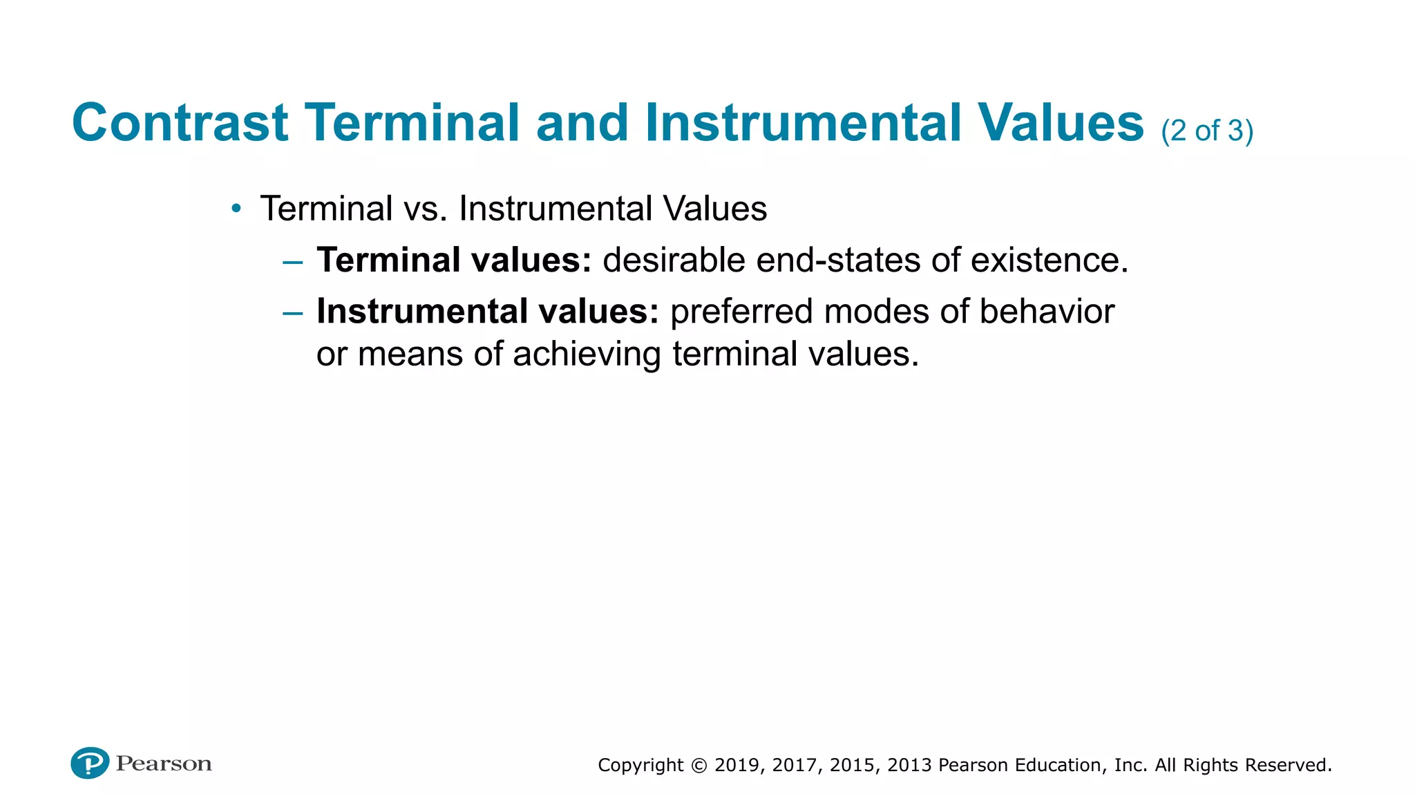 Contrast Terminal and Instrumental Values.pptx