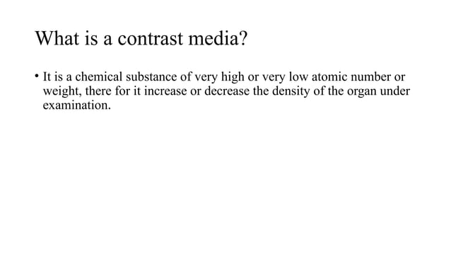 CONTRAST X RAYS-1.pptx for neet pg inicet preparation | PPT