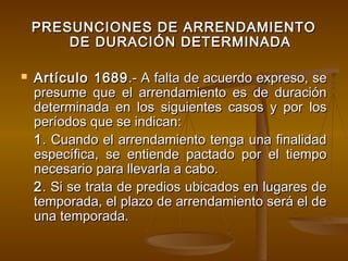 Contrato de arrendamiento 29 11[1] (pinedo) | PPT