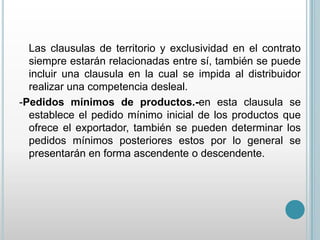 Contrato de distribucion | PPTX