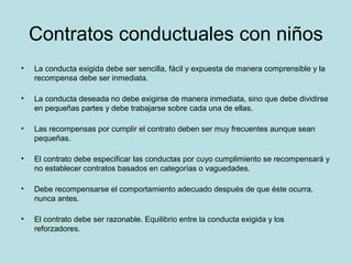 Contratos conductuales | PPT