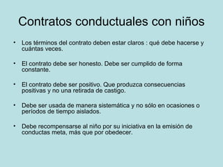 Contratos conductuales | PPT