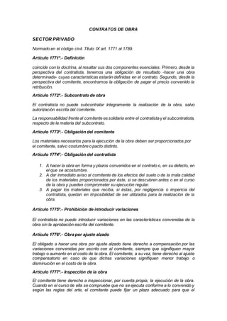 Contratos De Obra Pdf