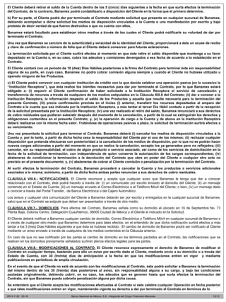 Contrato transfer banamex | PDF