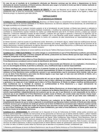 Contrato transfer banamex | PDF
