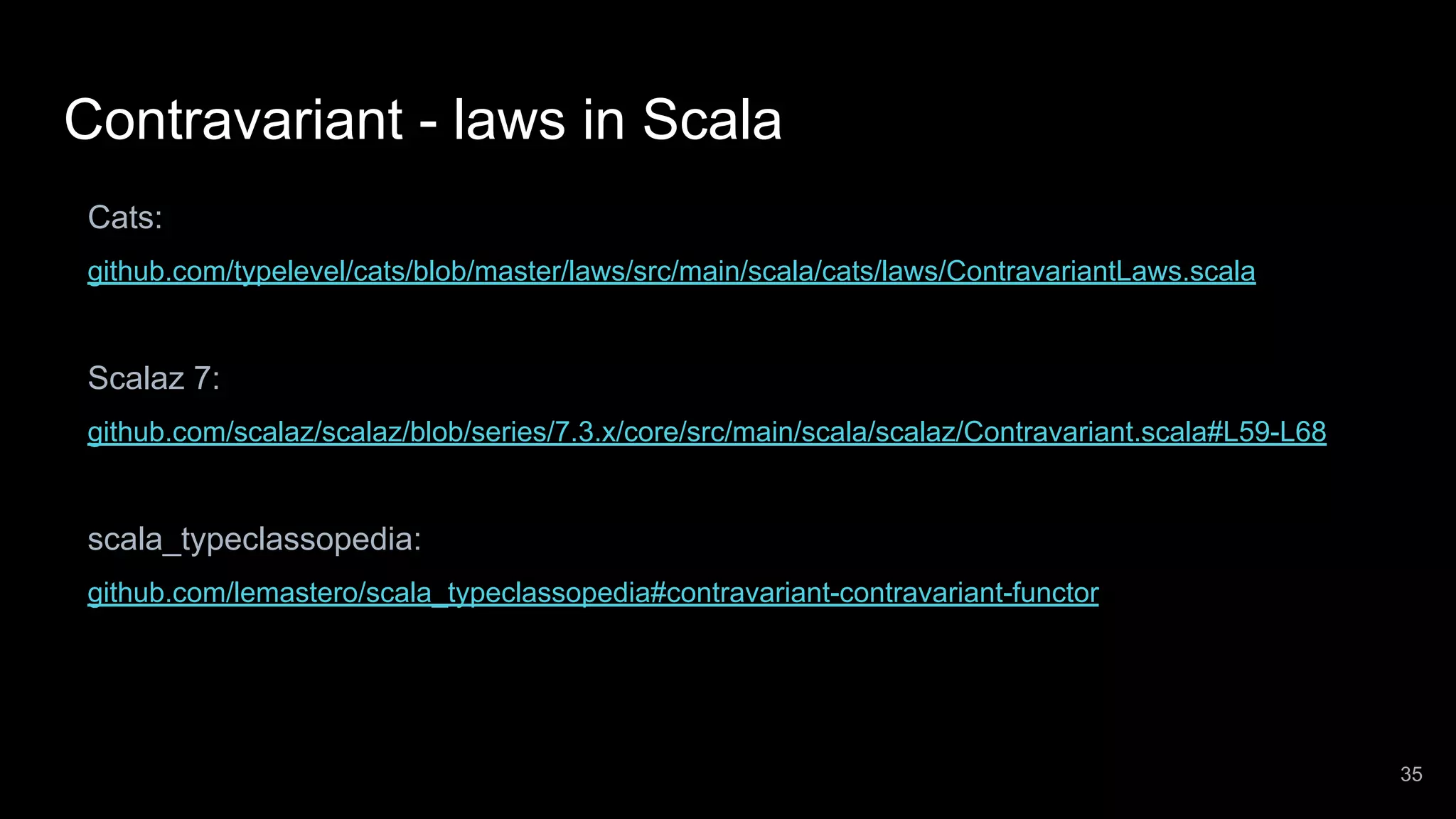 Contravariant functors in scala | PDF