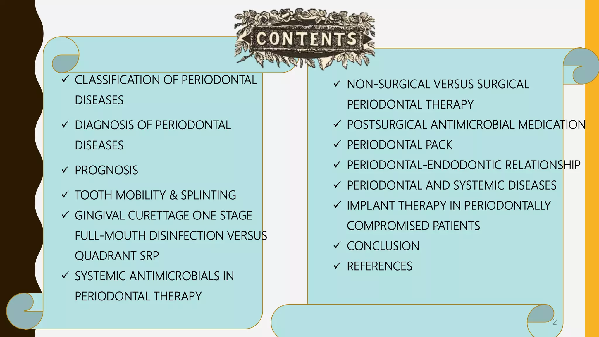 Contraversies in periodontics | PPTX
