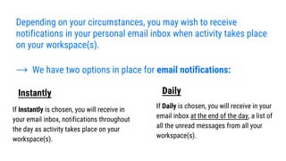 Contriber - Notifications Tutorial | PPT