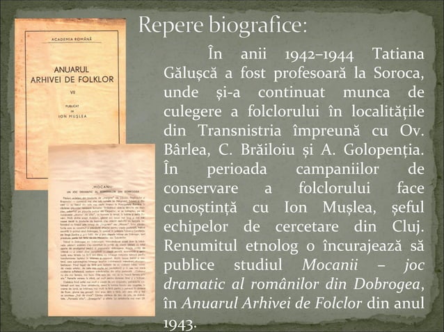 Tatiana Galusca | PPT