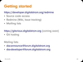 Contributing to dSS development | PDF