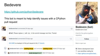 Contribute to CPython | PPT