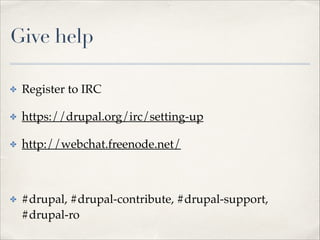 Contribute to drupal | PPT