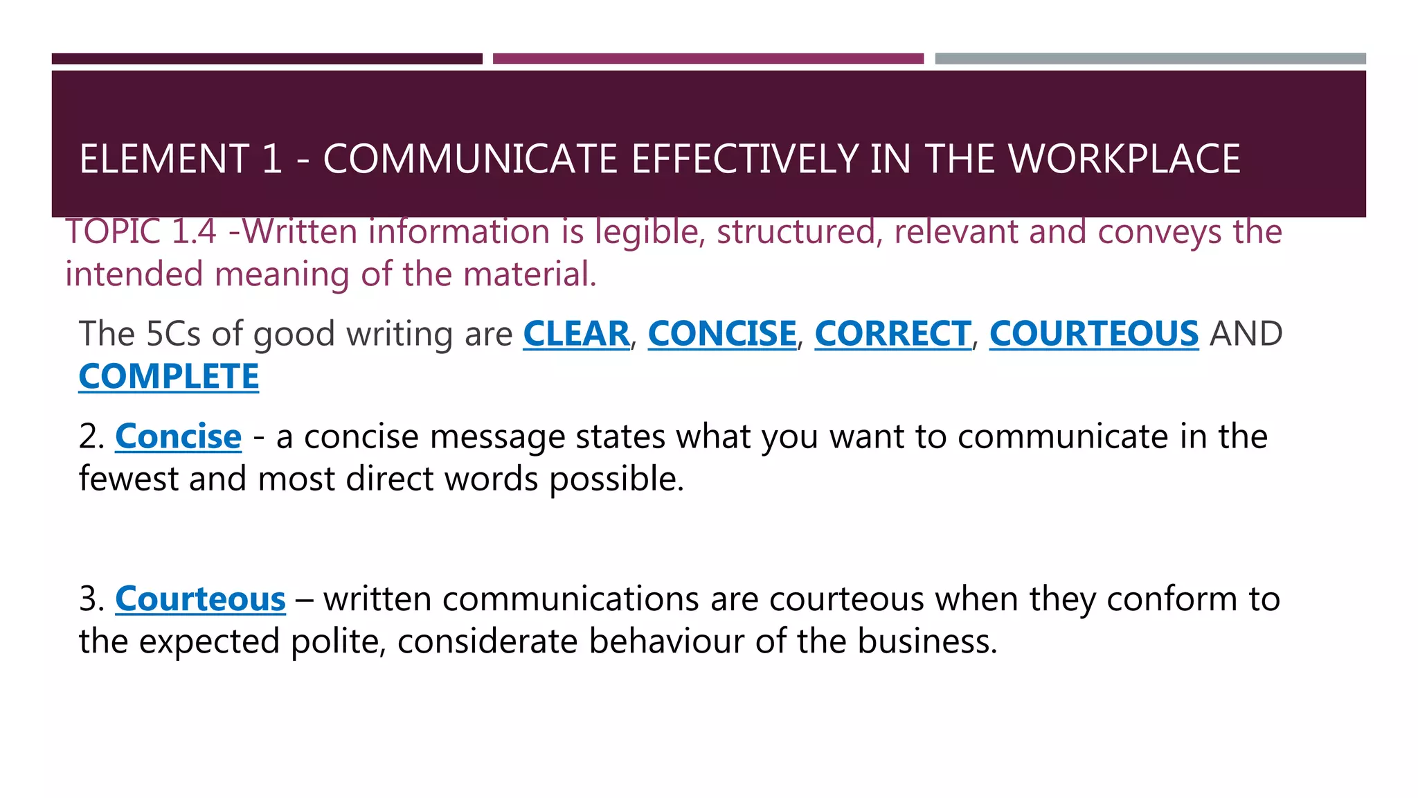 Contribute to effective workplace relationships.pptx