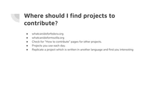 Contributing to Open Source | PDF
