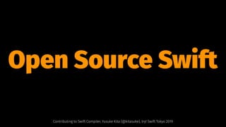 Contributing to Swift Compiler | PPT