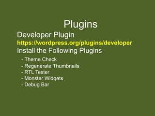 Contributing to WordPress theme review | PPT