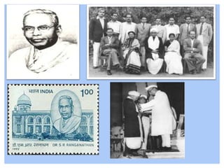 Contribution of Dr S.R. Ranganathan in Library Science field | PPTX