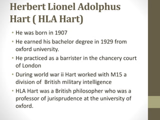Contribution of HLA HART and Analytical school and.pptx