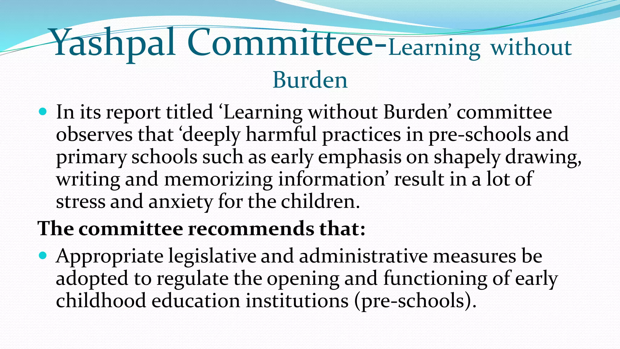 Contribution of indian educationists in early childhood education | PPTX