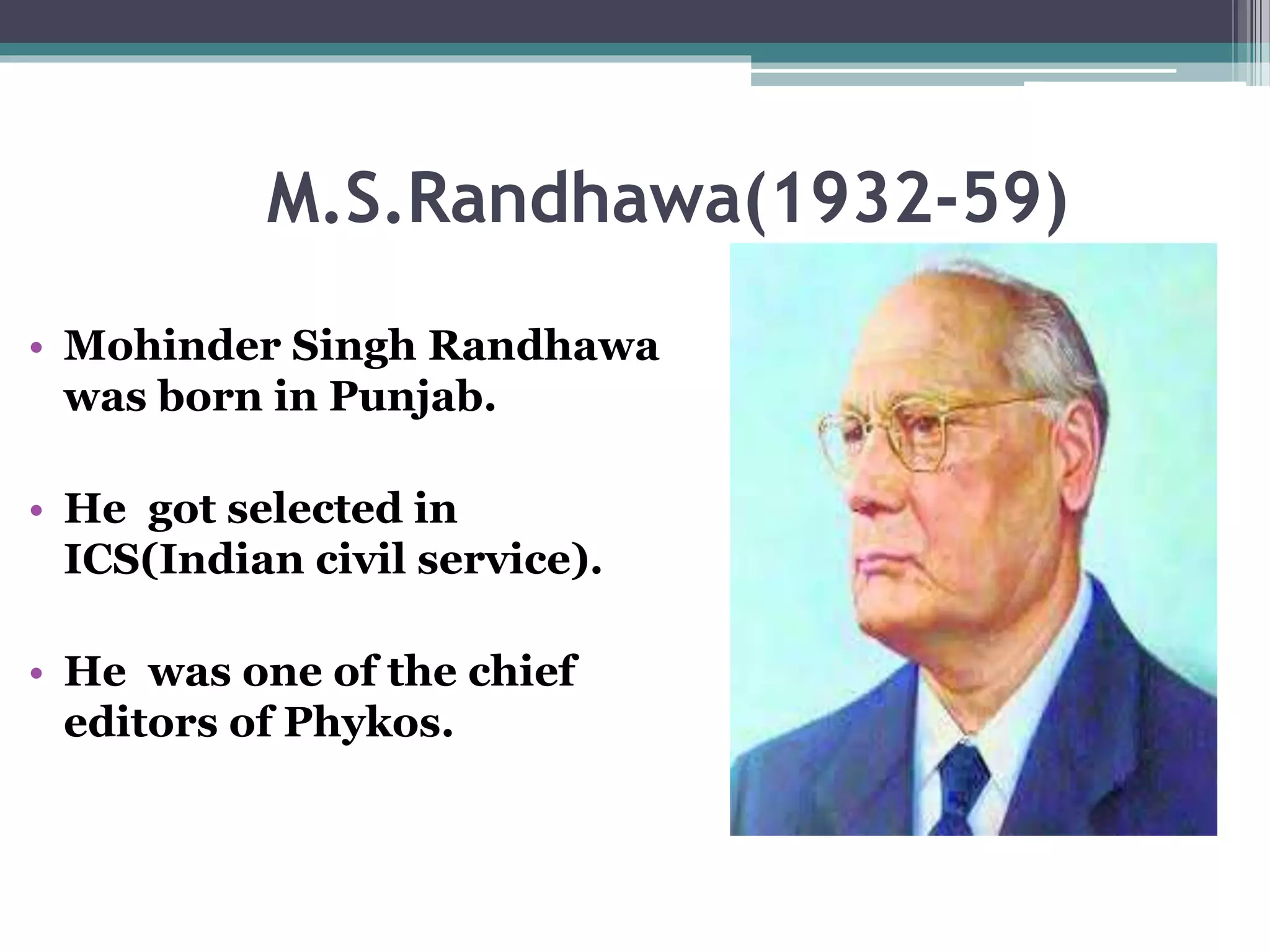 Contribution of indian phycologists in the development of phycology. | PPTX