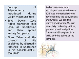 Contribution of islamic civilization to global development before | PPT