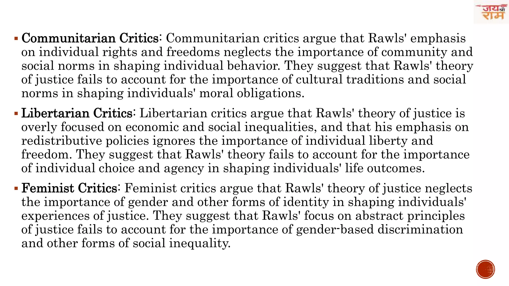 Contribution of John Rawls in Justice.pptx