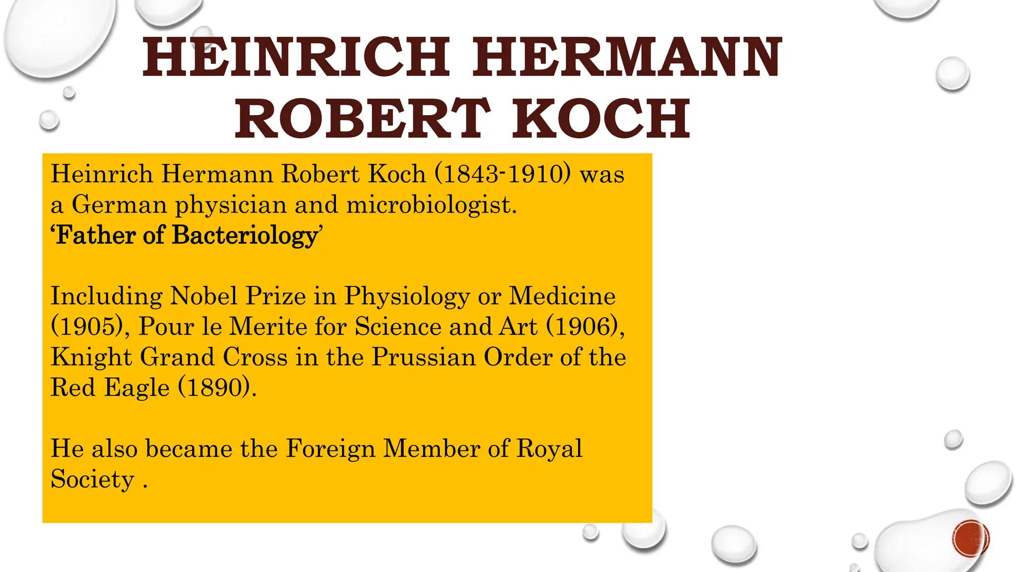 Contribution of Leeuwenhoek, Louis Pasteur, Robert Koch, Joseph Lister ...