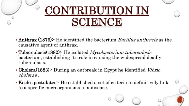 Contribution of Leeuwenhoek, Louis Pasteur, Robert Koch, Joseph Lister ...