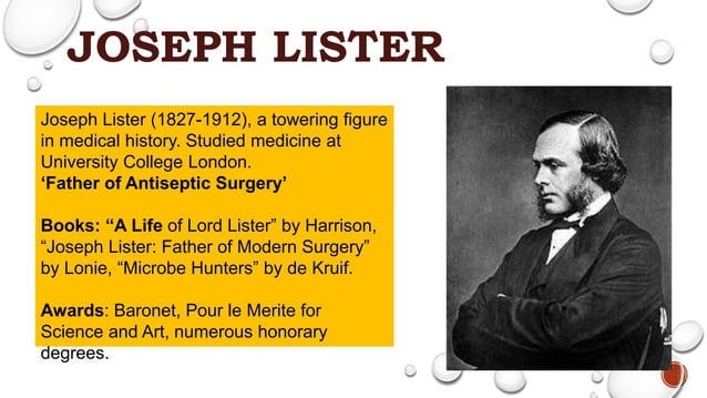 Contribution of Leeuwenhoek, Louis Pasteur, Robert Koch, Joseph Lister ...