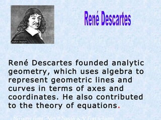Famous Mathematicians And Their Contributions