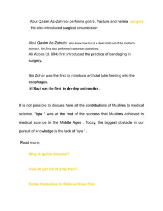 Contribution of Muslims in medical science - Muslim scientists.pdf